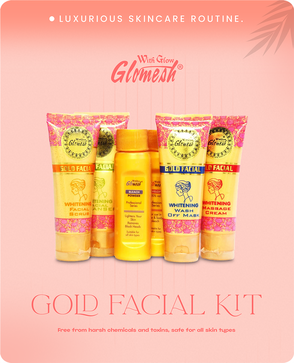 Buy Gold Facial Kits At Best Price In Pakistan – Glomesh